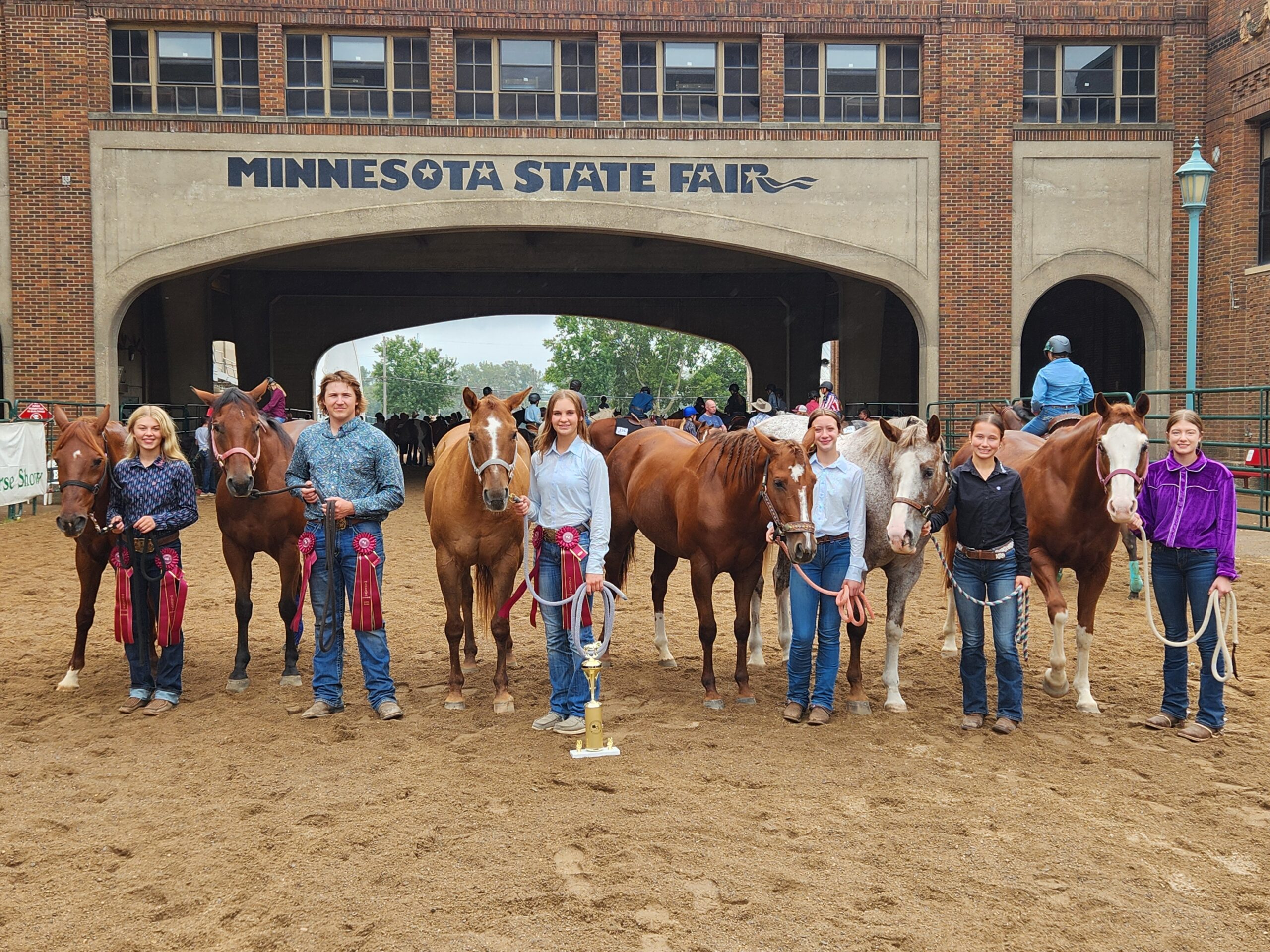 6 Brown Co. 4-Hers show off skills, knowledge at MN State Horse Show ...